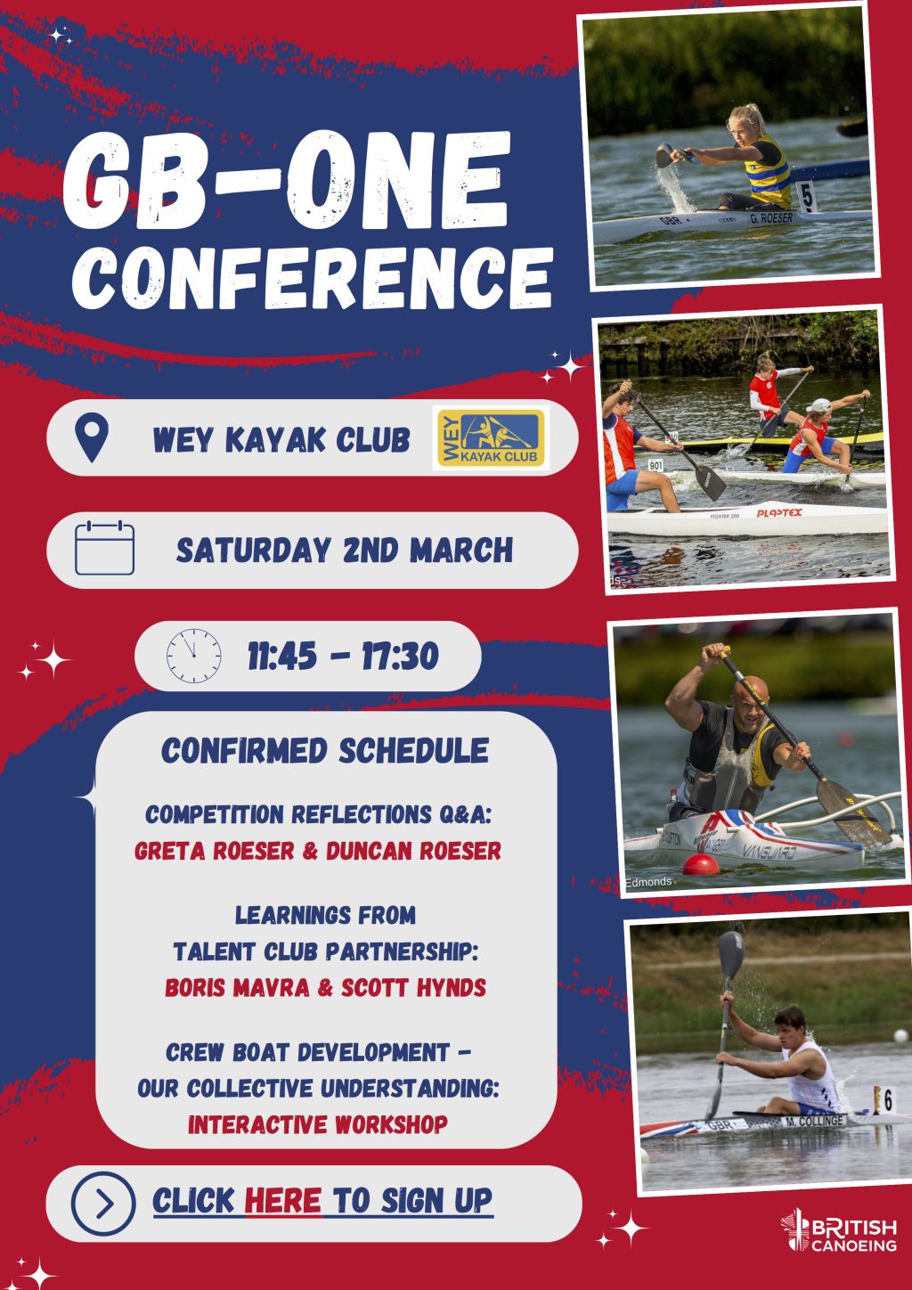GB-ONE Junior Conference 2024 – Canoe Marathon Racing UK