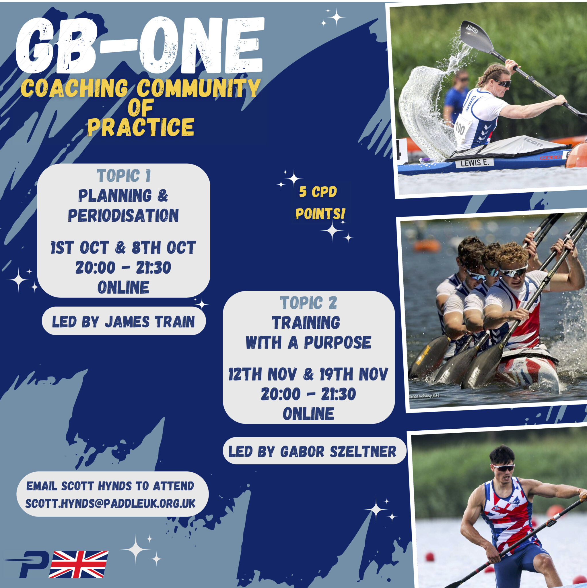 Coach Development Programme: Evening Workshops – Canoe Marathon Racing UK