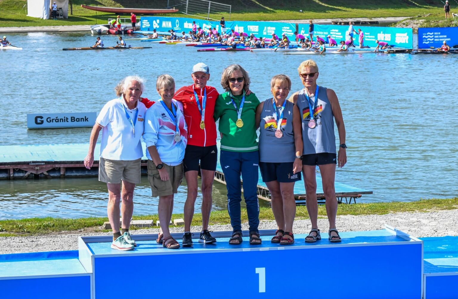 Britain continues to be a strong presence at the Masters Canoe Marathon ...